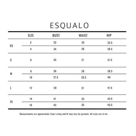 ESQW2412703 Esqualo Pantalon métallisé